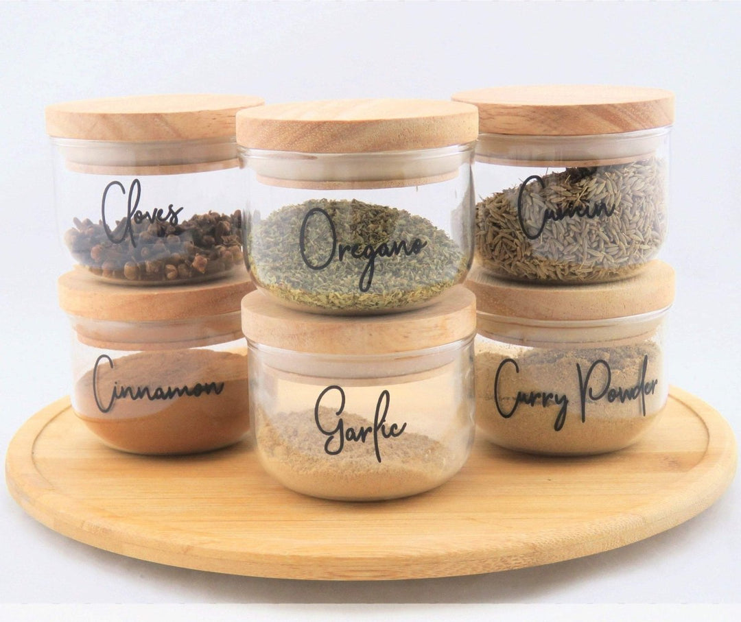 Make Your Own Spice Labels Minimalist Spice Labels For Kitchen Storage